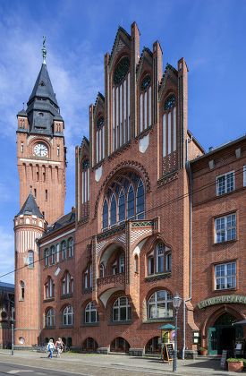 City Hall Brick Gothic Berlin Germany Editorial Stock Photo - Stock ...