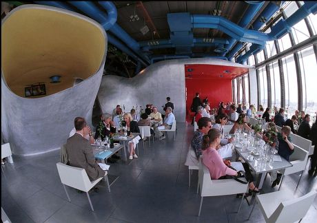 George Pompidou Restaurant Owned By Costes Editorial Stock Photo ...