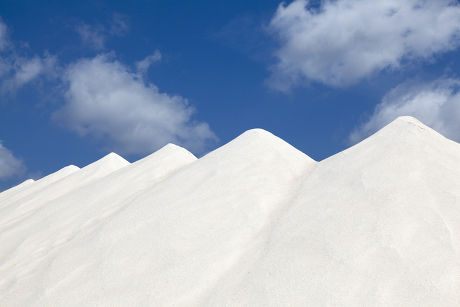 Sea Salt Salinas De Llevant Saltworks Editorial Stock Photo - Stock ...