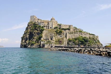 Castello Aragonese Castle Ponte Gulf Naples Editorial Stock Photo ...