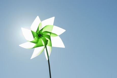 Green Pinwheel Editorial Stock Photo - Stock Image | Shutterstock