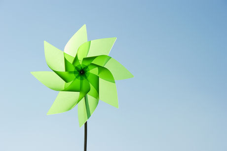 Green Pinwheel Editorial Stock Photo - Stock Image | Shutterstock