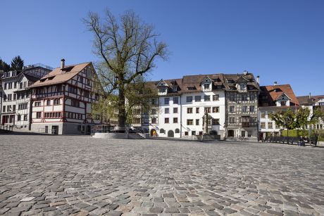 Gallusplatz Square Old Town St Gallen Editorial Stock Photo - Stock Image | Shutterstock