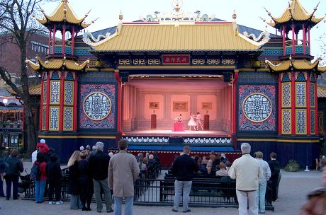 Tivoli Garden Pantomime Theatre Editorial Stock Photo - Stock Image ...