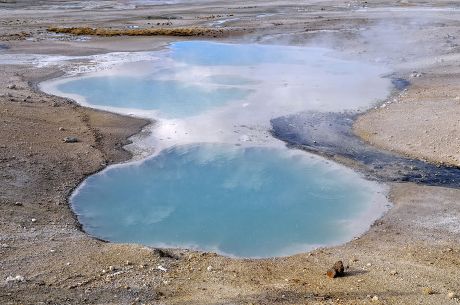 Colloidal Pool Norris Geyser Basin Yellowstone Editorial Stock Photo ...