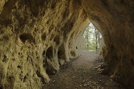 Klauskirche Cave Betzenstein Little Switzerland Upper Editorial Stock ...