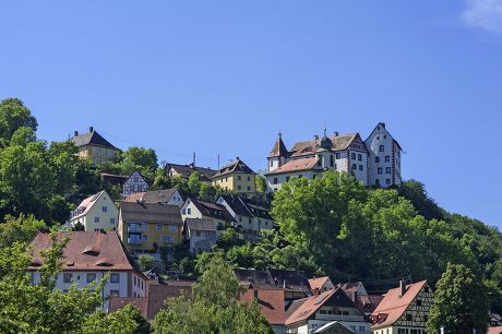 Burg Egloffstein Castle Castle High Middle Editorial Stock Photo ...