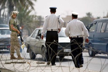 Us Marines Local Iraqi Police Officers Editorial Stock Photo - Stock ...