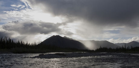 Evening Light Wind River Valley Northern Editorial Stock Photo - Stock ...