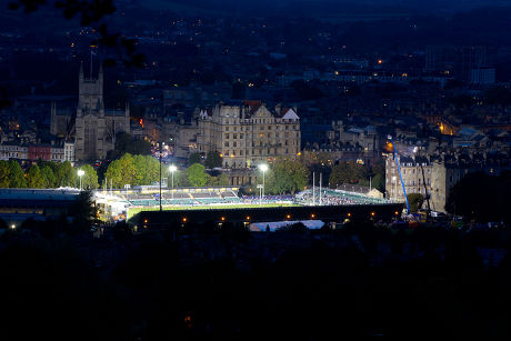 General Night View Gv Rec Bath Editorial Stock Photo - Stock Image ...