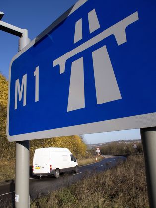 Motorway Sign M1 Editorial Stock Photo - Stock Image | Shutterstock