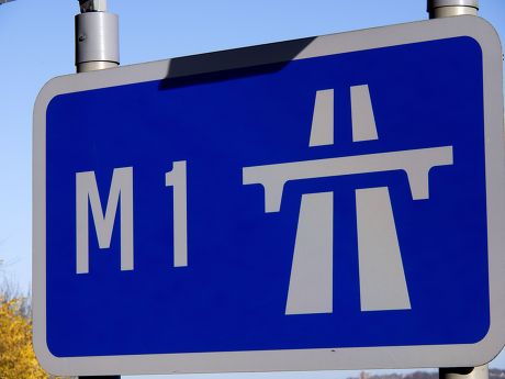 Motorway Sign M1 Editorial Stock Photo - Stock Image | Shutterstock