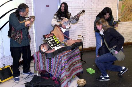 Peruvian Busking Band Permit Receive Some Editorial Stock Photo - Stock ...