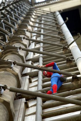 Alain Robert Climbing Lloyds Building Editorial Stock Photo - Stock ...
