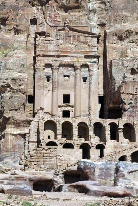 Nabatian City Petra Editorial Stock Photo - Stock Image | Shutterstock
