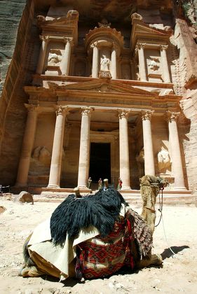 Nabatian City Petra Editorial Stock Photo - Stock Image | Shutterstock