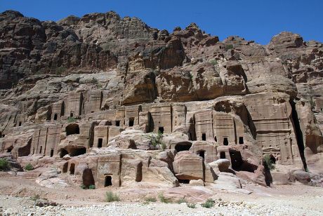 Nabatian City Petra Editorial Stock Photo - Stock Image | Shutterstock