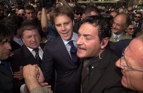 __COUNT__ ITALIAN MONARCHISTS WELCOME THE ROYAL FAMILY OF SAVOY AT THE ...