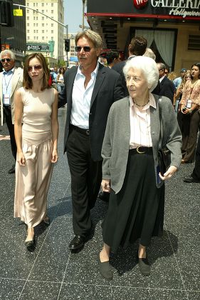 Calista Flockhart Harrison Ford Mother Dorothy Editorial Stock Photo ...