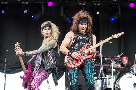 Steel Panther Russ Parrish Travis Haley Editorial Stock Photo - Stock ...