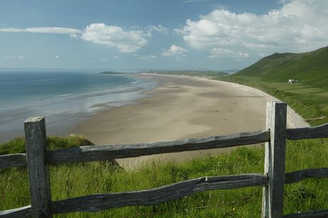 Mewslade Beach On South Coast Gower Editorial Stock Photo - Stock Image ...