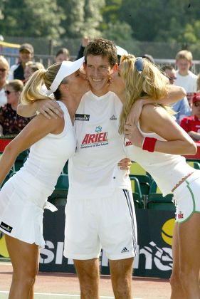 Tim Henman Lifting Trophy Editorial Stock Photo - Stock Image ...
