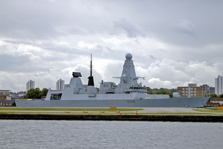 Hms Dauntless Type 45 Destroyer One Editorial Stock Photo - Stock Image ...