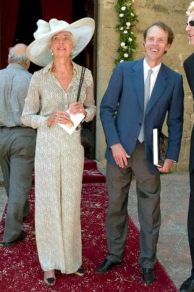 Princess Teresa Zu Furstenberg Her Son Editorial Stock Photo - Stock ...
