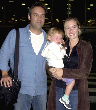 Kate Winslet Her Daughter Mia Husband Editorial Stock Photo - Stock ...