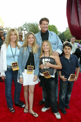 Pam Bach David Hasselhoff Family Editorial Stock Photo - Stock Image ...