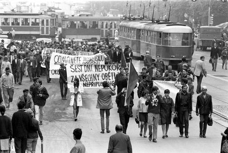 __COUNT__ DEMONSTRATIONS DURING RUSSIAN INVASION OF PRAGUE ...