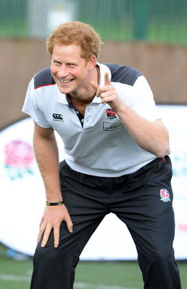 Prince Harry Playing Rugby Editorial Stock Photo - Stock Image ...