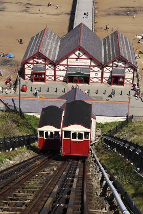 Saltburn Cliff Lift Saltburnbythesea Water Powered Editorial Stock ...