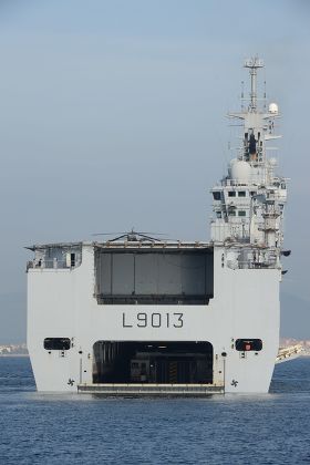 Mistral L9013 Amphibious Assault Ship Helicopter Editorial Stock Photo ...
