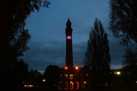 Old Joe Clocktower University Birmingham Joins Editorial Stock Photo ...