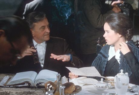 David Lean Geraldine Chaplin Filming Dr Editorial Stock Photo - Stock ...
