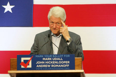 Senator Mark Udall Bill Clinton Editorial Stock Photo - Stock Image ...
