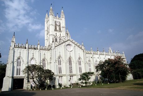 India Calcutta Cathedral Editorial Stock Photo - Stock Image | Shutterstock