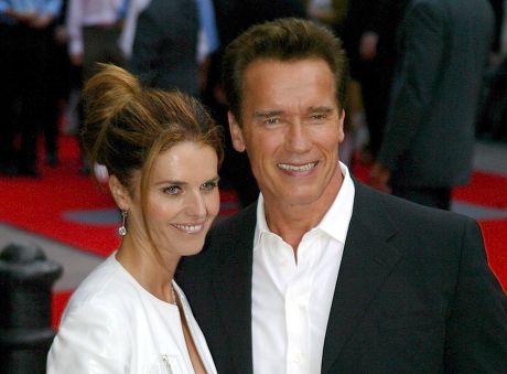 Maria Shriver Husband Arnold Schwarzenegger Editorial Stock Photo ...
