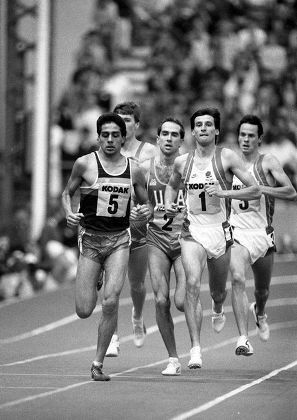 Sebastian Lord Sebastian Coe Running Kodak Editorial Stock Photo ...