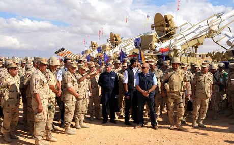 Military Vehicles Soldiers Egyptian Armed Forces Editorial Stock Photo ...