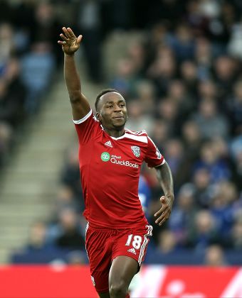 Saido Berahino West Bromwich Albion Celebrates Editorial Stock Photo ...