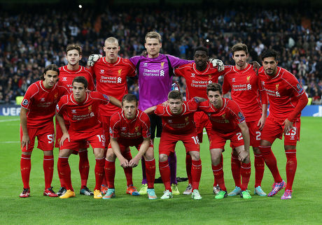 Liverpool Team Group Editorial Stock Photo - Stock Image | Shutterstock