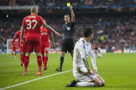 Cristiano Ronaldo Real Madrid Fouled By Editorial Stock Photo - Stock ...