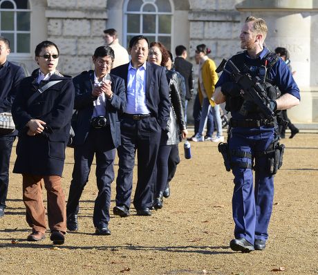Heavily Armed Bodyguards