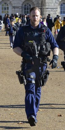Heavily Armed Police Officer Editorial Stock Photo - Stock Image ...