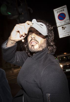 Russell Brand Joins Thousands Masked Guy Editorial Stock Photo - Stock ...