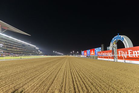 New Dirt Surface Meydan Race Track Editorial Stock Photo - Stock Image ...