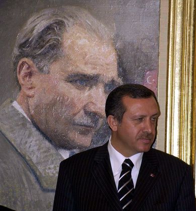 Recep Tayyip Erdogan Front Portrait Mustafa Editorial Stock Photo ...