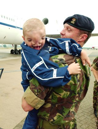 Stefan Savic Arriving Raf Brize Norton Editorial Stock Photo - Stock ...